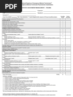 NREMT and TCCC Skills Sheets | PDF