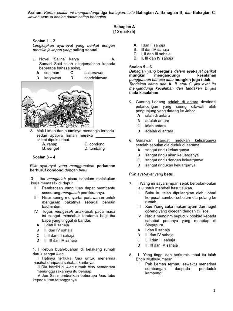 BM F3 2023 Kertas1 | PDF