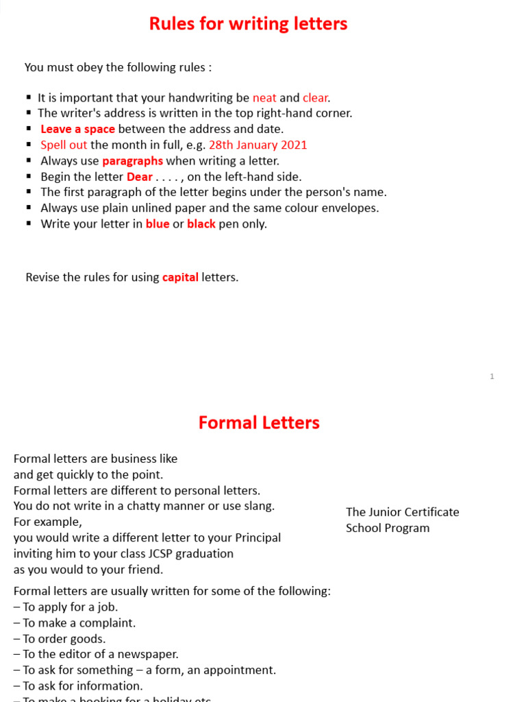 Letter Writing Part 2 (Letters) | PDF | Madam | Written Communication