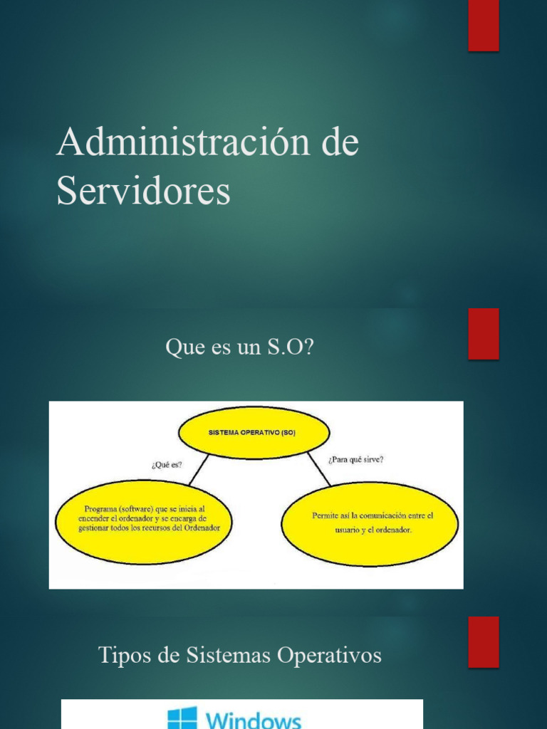 Administración de Servidores | PDF