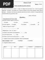 Sujet Et Corrigé Français - BEM 2021 - DzExams | PDF
