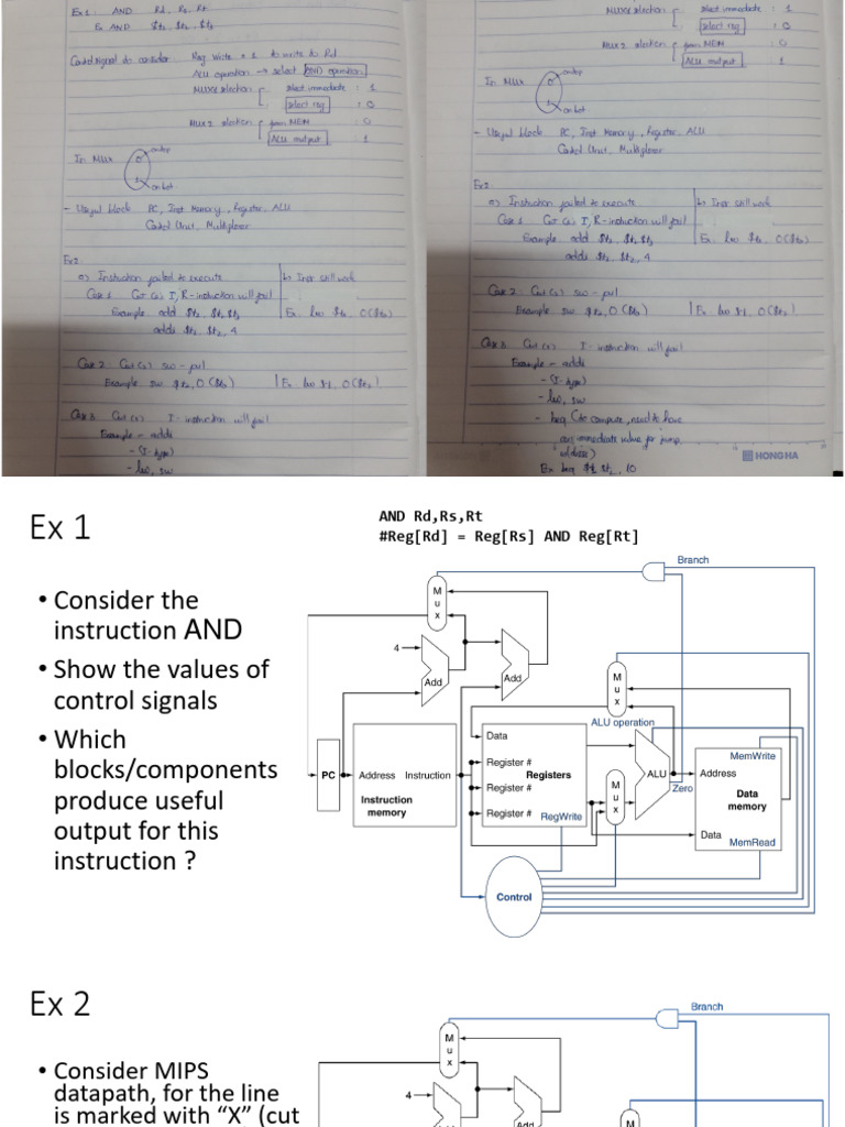 MIPS CPU Design and Performance Analysis | PDF | Computers