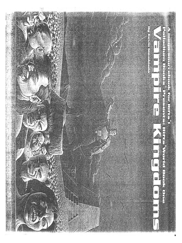 Palladium0802 - Rifts - World Book One - Vampire Kingdoms (B&W) | PDF