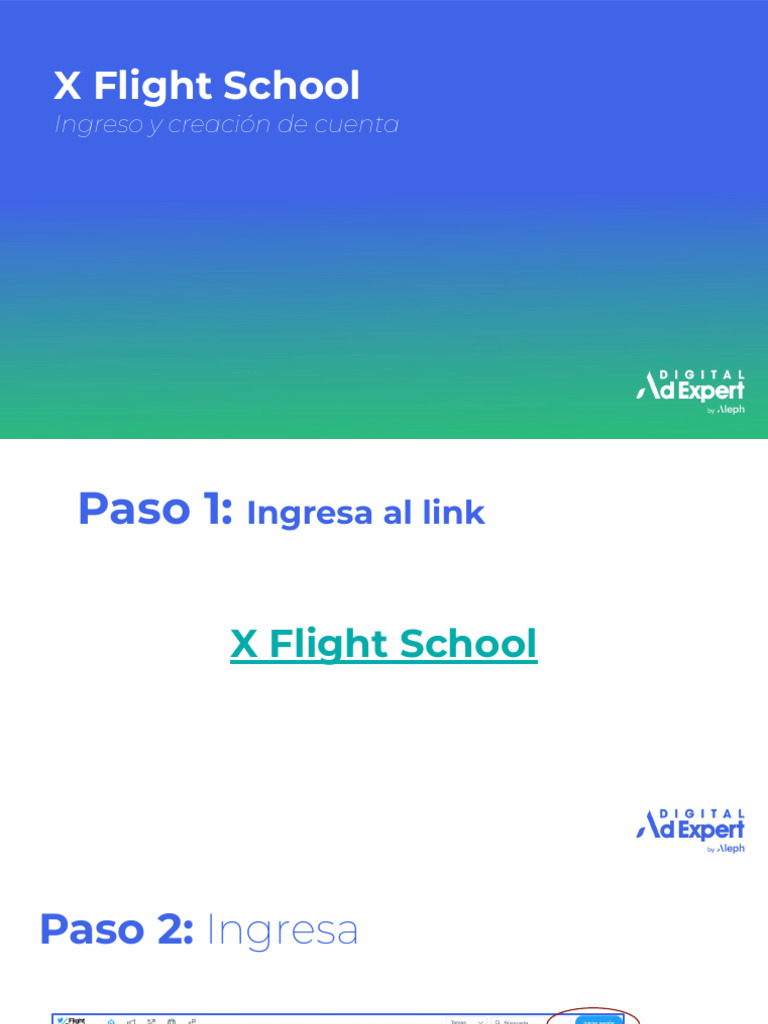 Ingreso A Twitter Flight School | PDF | Software | Informática