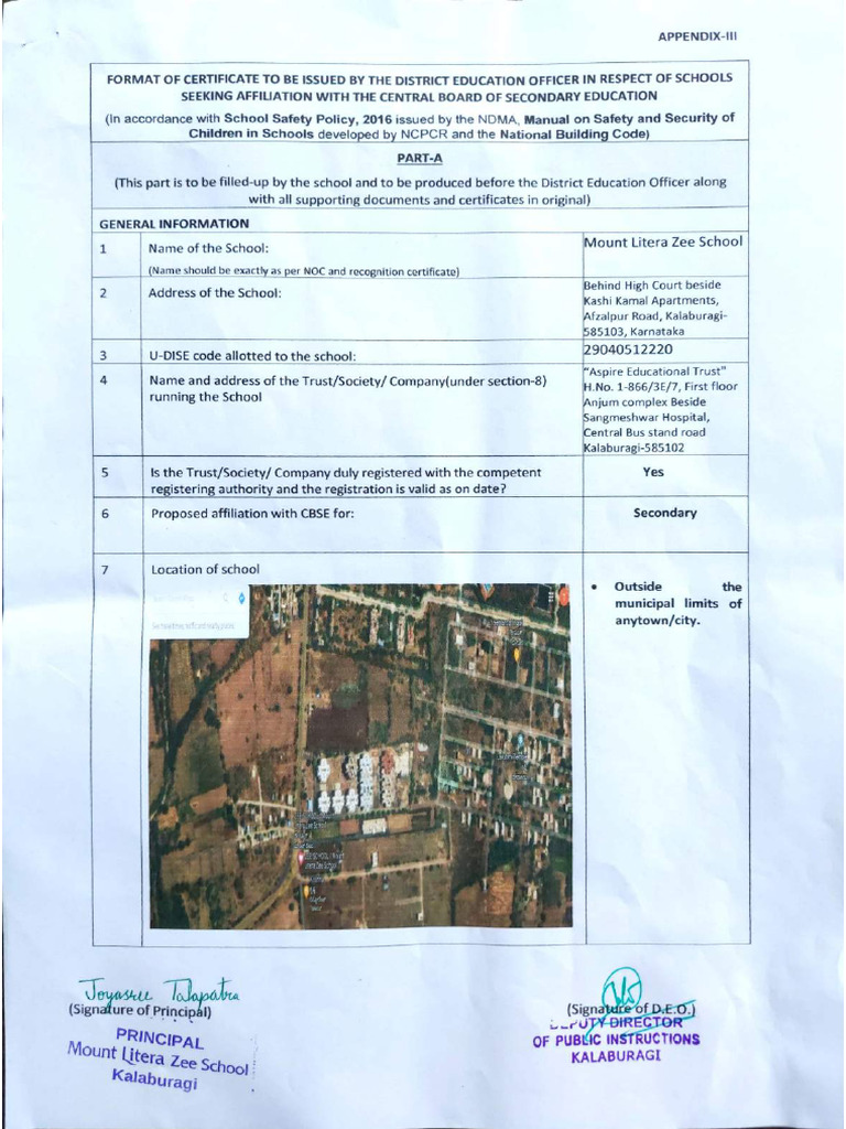 D.E.O NOC Certificate-Compressed | PDF