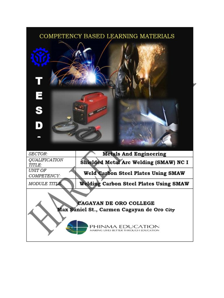 Cover Page CBLM | PDF