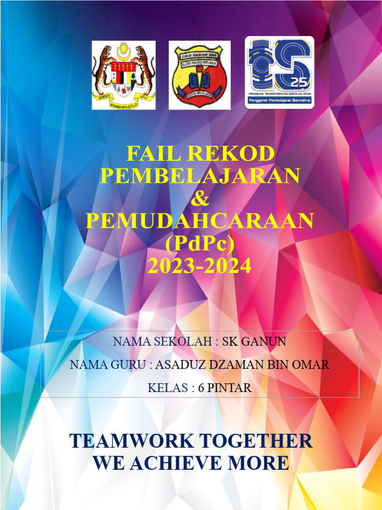 Fail Rekod PDPC 20232024 SKG | PDF