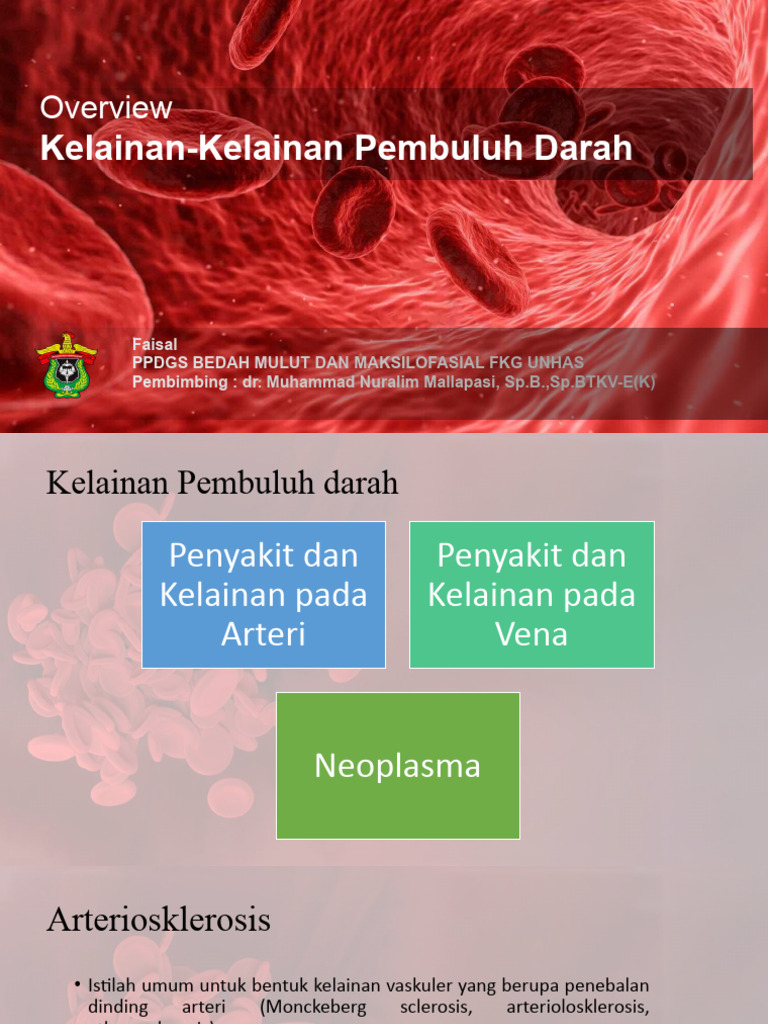 Presentasi Kelainan Pembuluh Darah | PDF