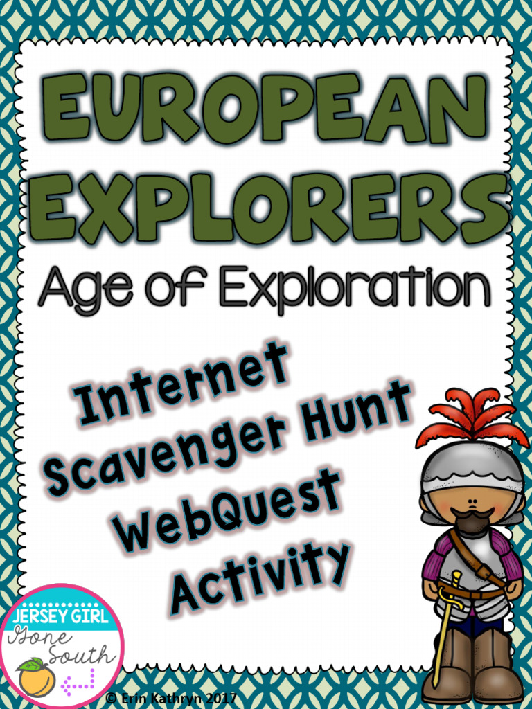 Age of Exploration Scavenger Hunt | PDF | Spanish Empire | Age Of Discovery