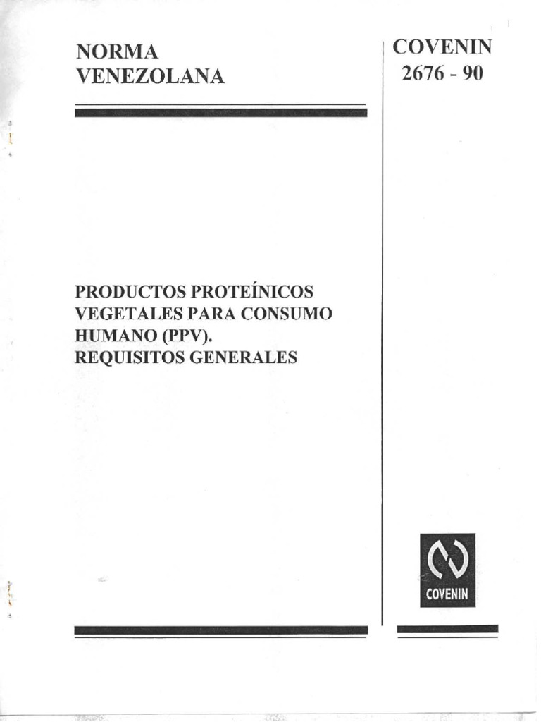 2676-90 Covenin | PDF