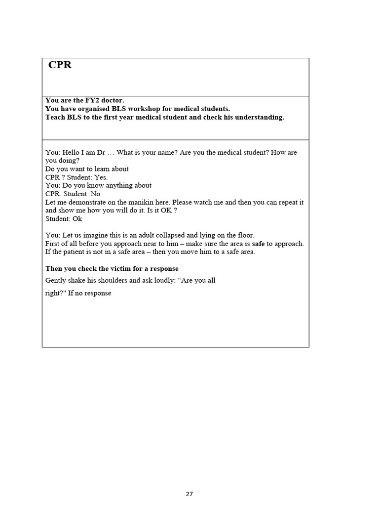 Class notes for CPR and Tiredness n | PDF | Fibromyalgia | Chronic ...