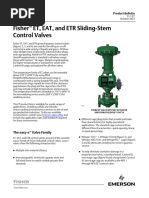 Product Bulletin Fisher Ew Series Ewd Ews Ewt Sliding Stem Control ...