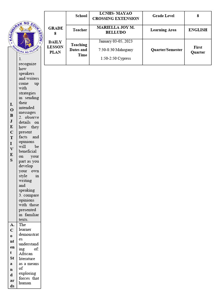 Compare and Contrast | PDF | Logos | Persuasion