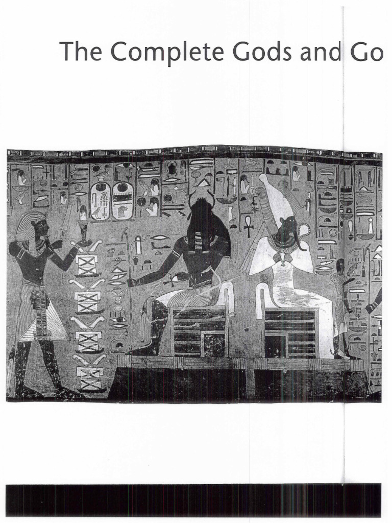 Groups of Dieties Egypt | PDF | Horus | Ancient Egyptian Religion