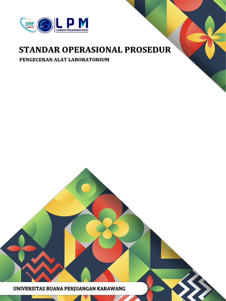 SOP Pengecekan Alat Laboratorium | PDF