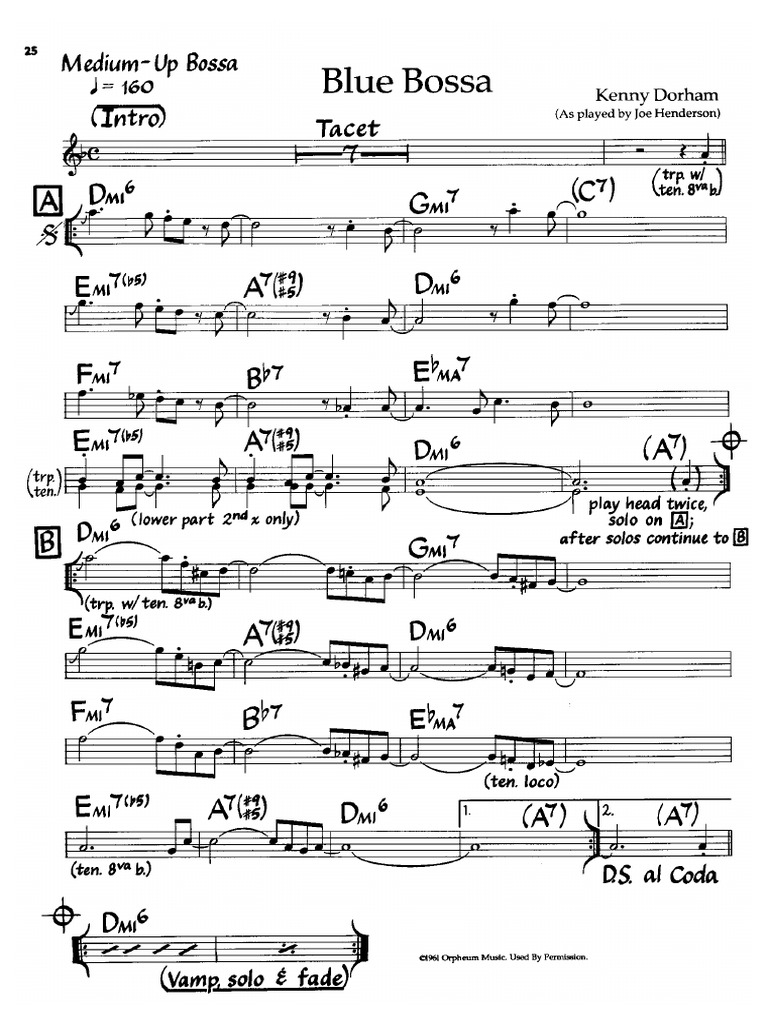 BLUE BOSSA BB | PDF