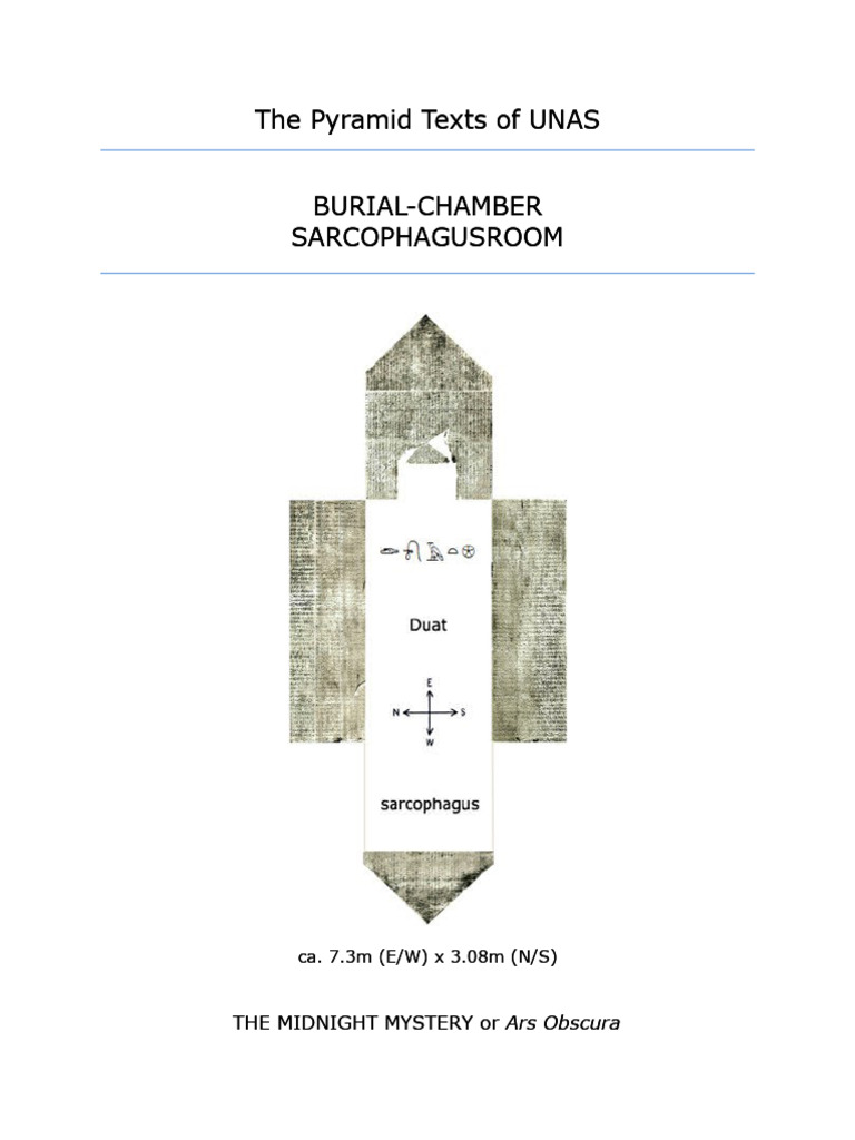 The Pyramid Texts of UNAS - The Pyramid Plan Info | PDF | Horus | Osiris