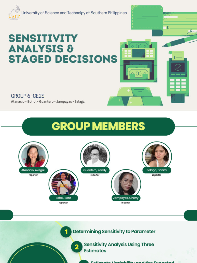 Sensitivity Analysis | PDF