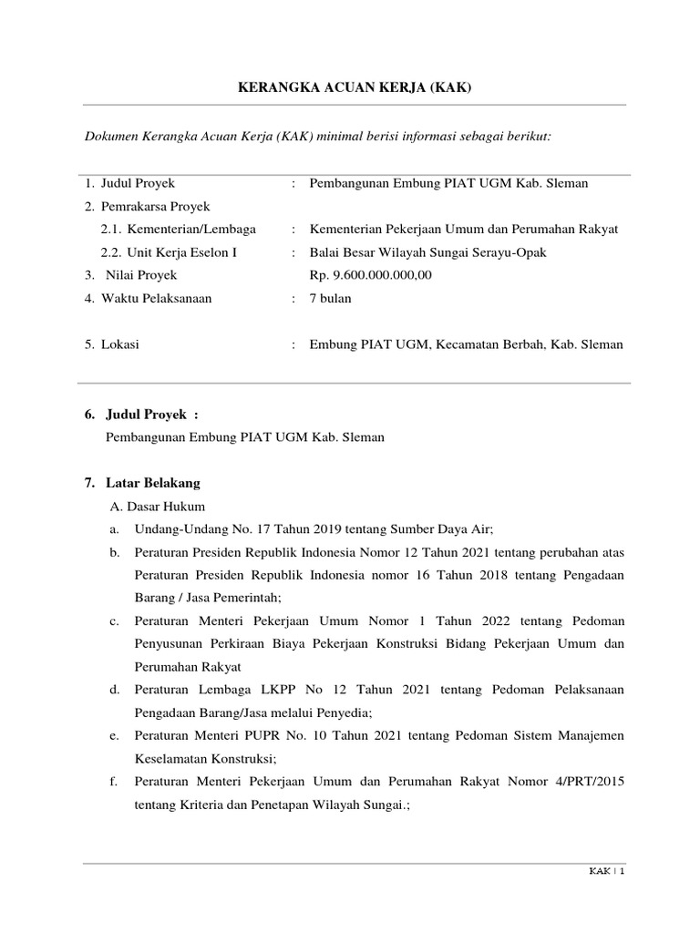 Pembangunan Embung PIAT UGM Sleman | PDF | Teknologi & Rekayasa