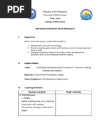 DETAILED LESSON PLAN Grade 6 | PDF | Lesson Plan | Communication