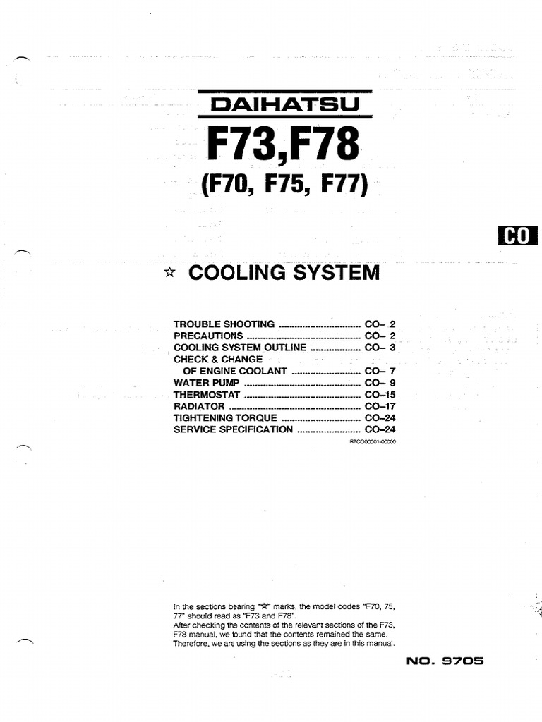 4 - CO - Cooling System | PDF