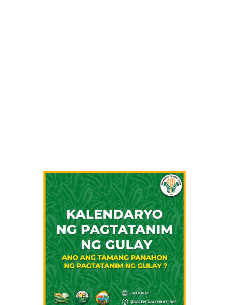 BNIS_GPP_Kalendaryo-ng-Pagtatanim | PDF
