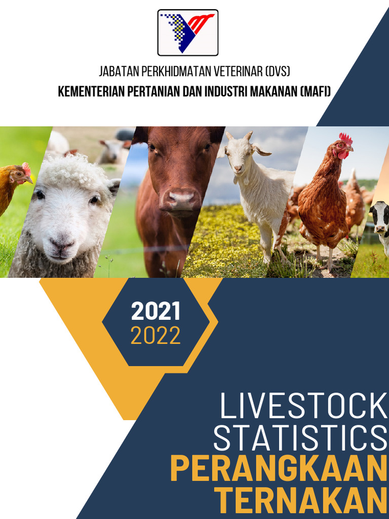1) Buku Perangkaan Ternakan 2021 2022 Keseluruhan | PDF