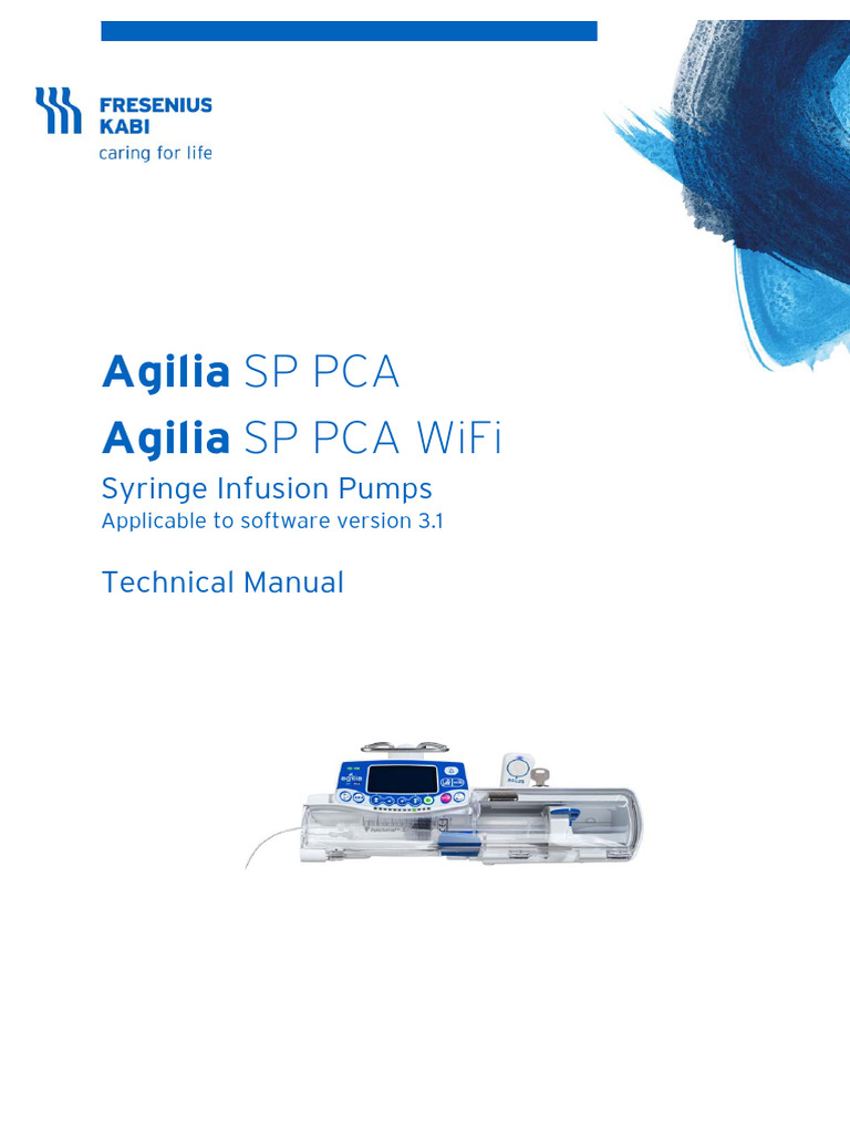 Agilia SP PCA - Technical Manual | PDF