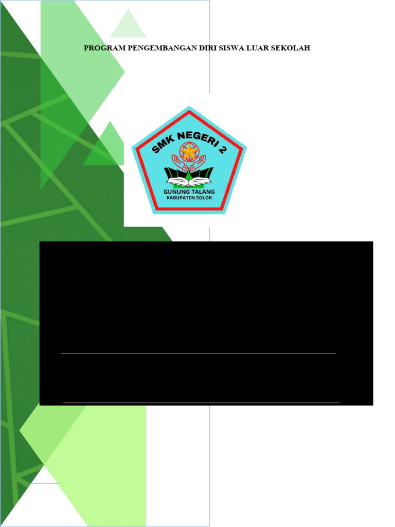 Program Pengembangan Diri-1 | PDF