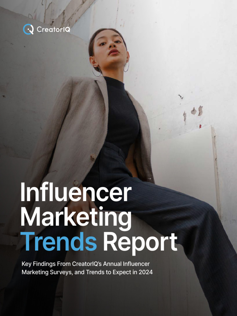 2024 Influencer Marketing Trends Report | PDF | Marketing | Affiliate Marketing