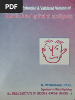 Binet Kamat Test of Intelligence (BKT) : Sruthiraj M K Assistant ...