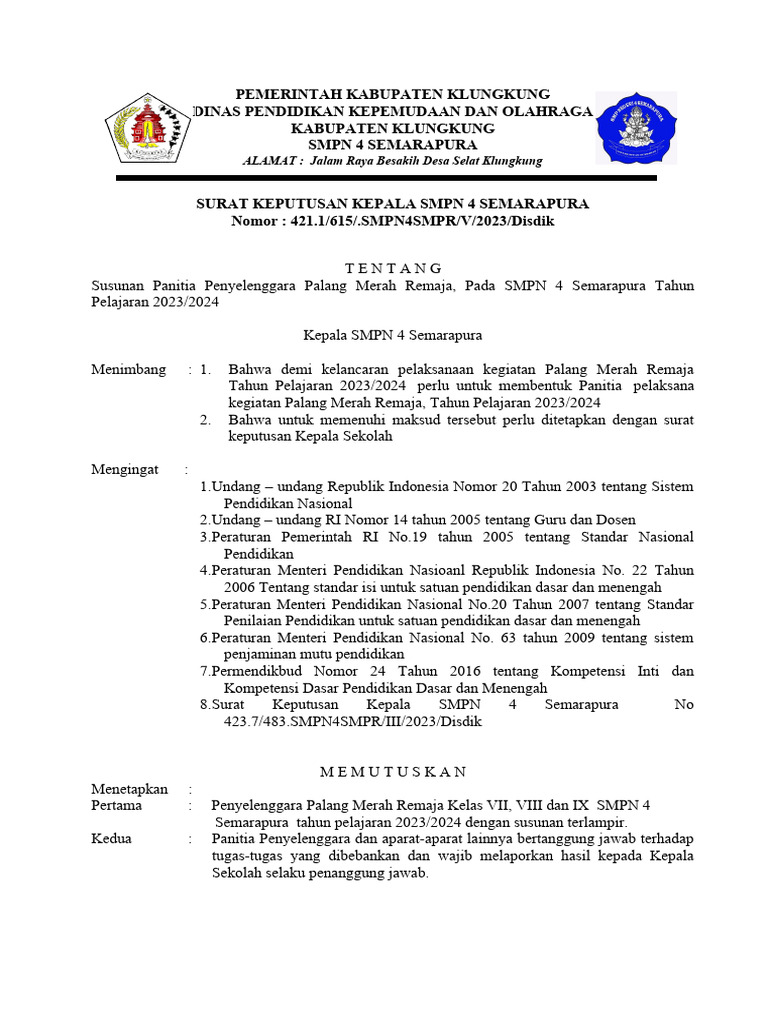 SK Pembina PMR | PDF