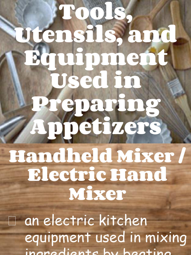 LESSON 2-1st Quarter | Download Free PDF | Cookware And Bakeware | Knife