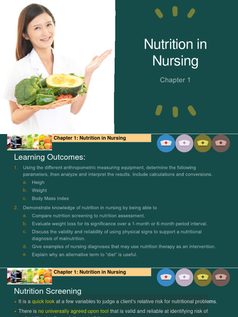 1 Nutrition in Nursing | PDF | Dietitian | Nursing