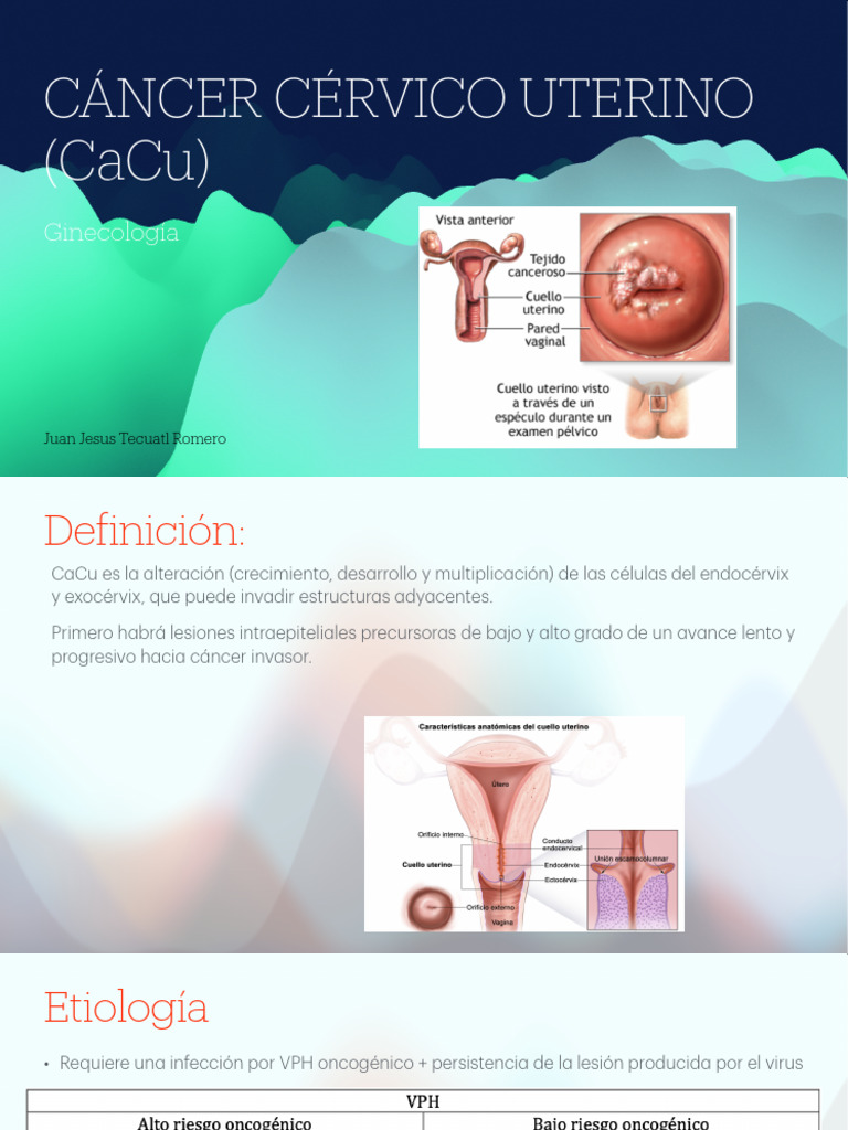 Cáncer Cérvicouterino Original | Descargar gratis PDF | Cáncer de cuello uterino | Microbiología