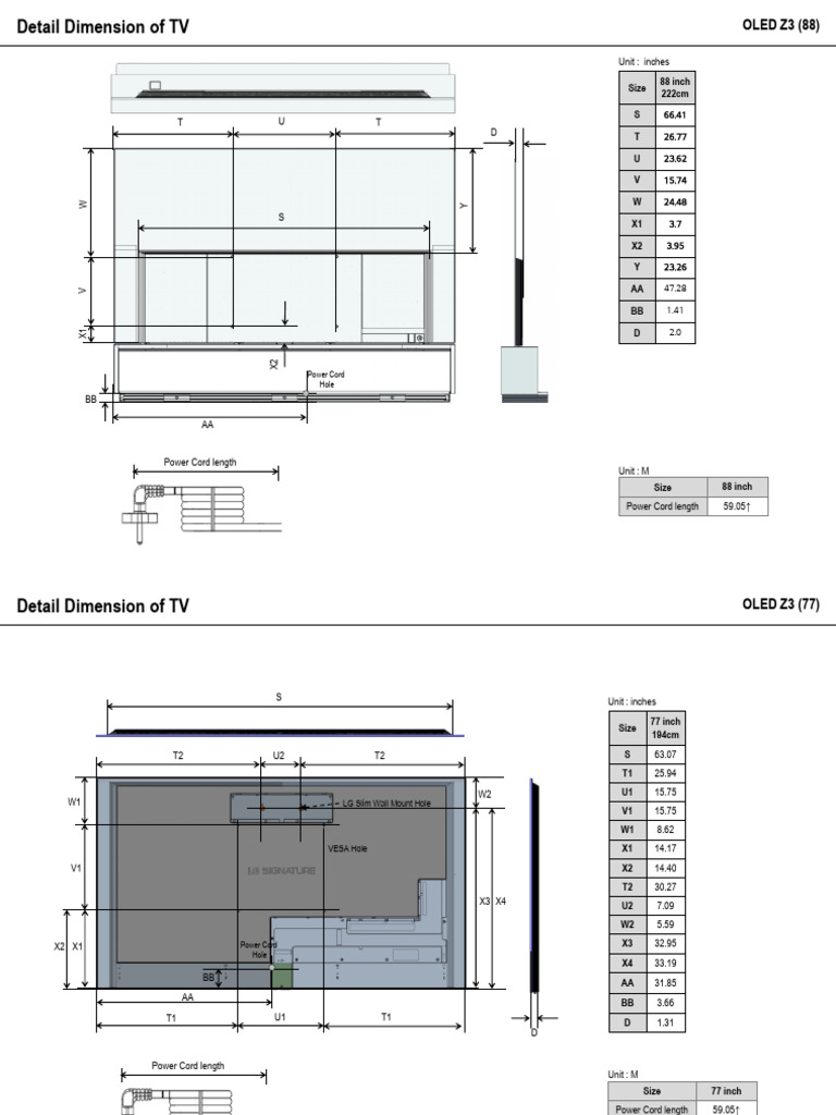 23 TV Rear View | PDF