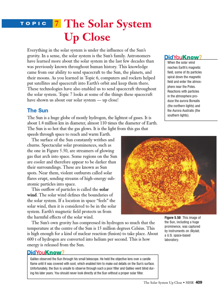 Solar System Exploration Guide | PDF