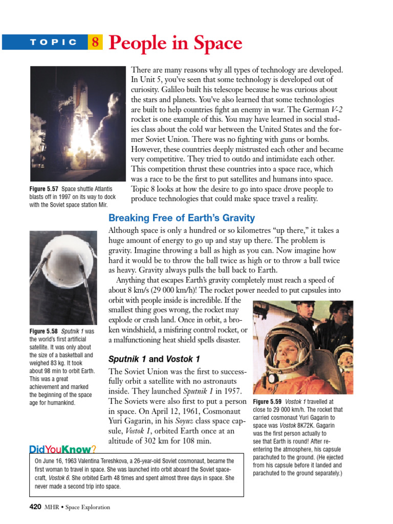 Science Focus 9 Unit 5 Topic 8 | PDF