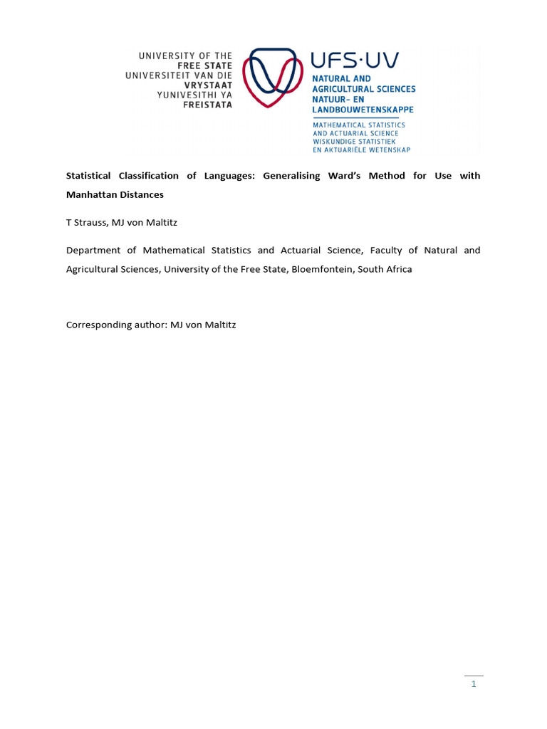 Ward Linkage-3941-Eng | PDF | Cluster Analysis | Norm (Mathematics)