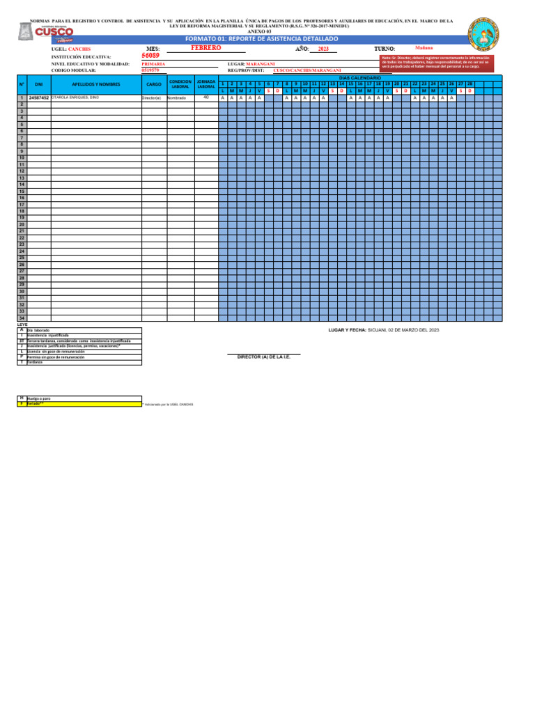 Formato de Informe | PDF