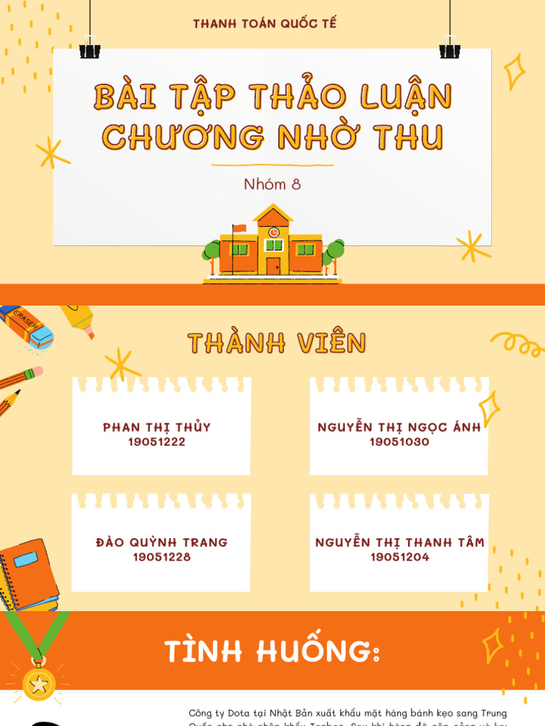 Nhóm 8 - TTQT - NH Thu | PDF