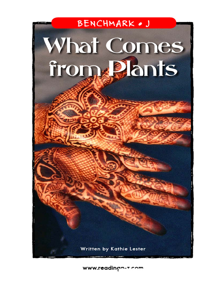 Raz Lj26 Whatcomesfromplants | PDF | Plants | Flax