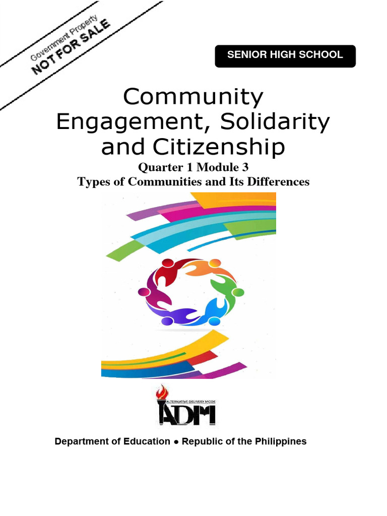 CESC12 - Q1 - Mod3 - Types-of-Communities-and-Its-Differences | PDF ...
