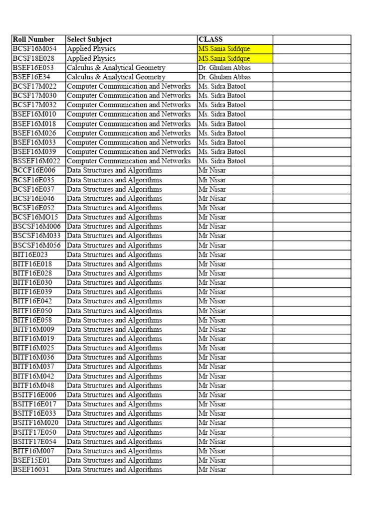 Updated Course Registration 11-2019 | PDF