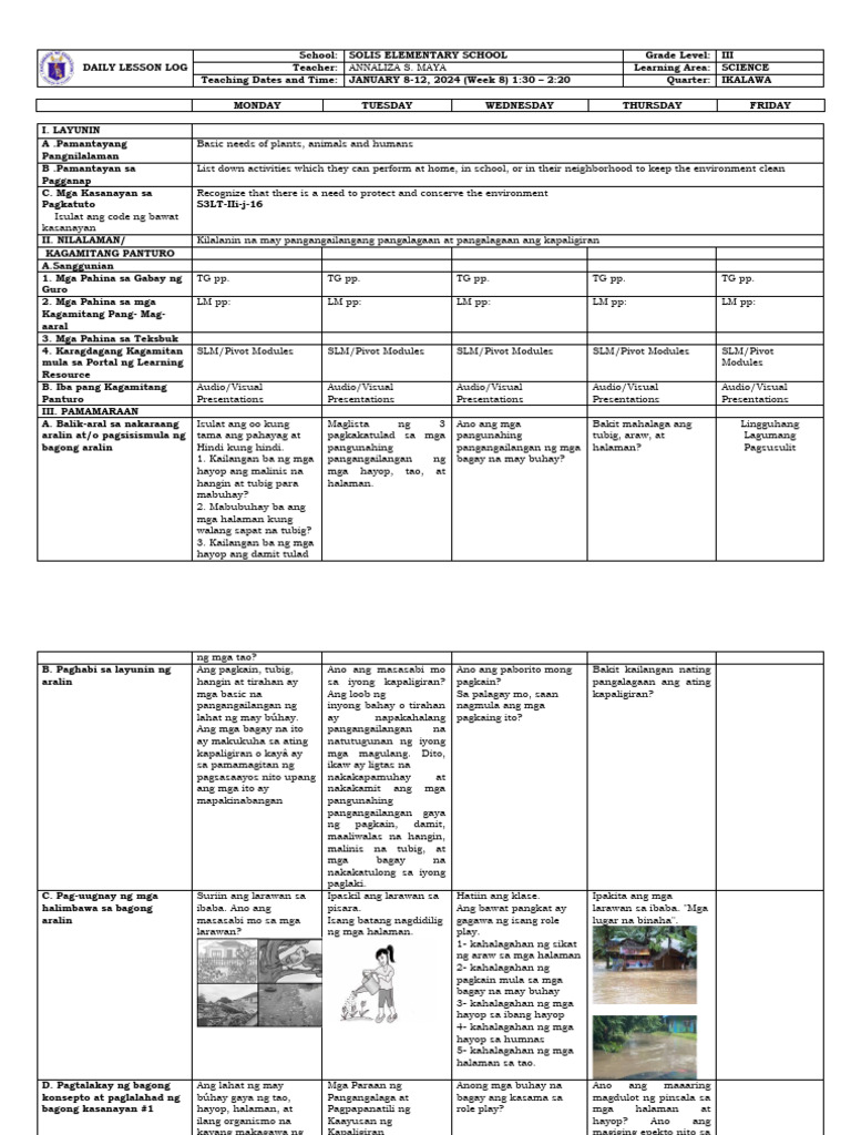 Science3 Q2 W9 MELC-based | PDF