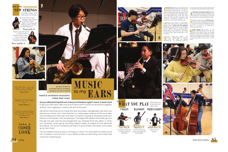 Instrumental Music Spread (Yearbook 2022-23) | PDF