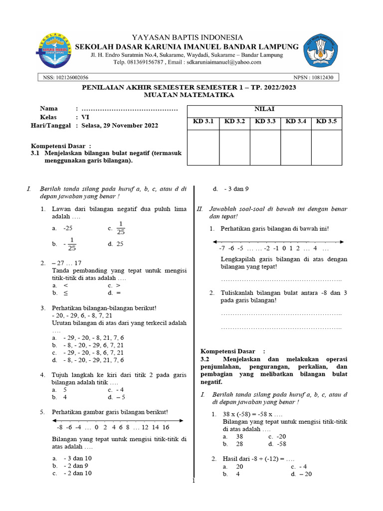 Pas Math SMT 1 Tp. 2022-2023 | PDF