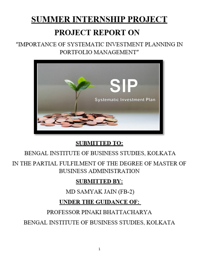Dissertation On SIP | PDF