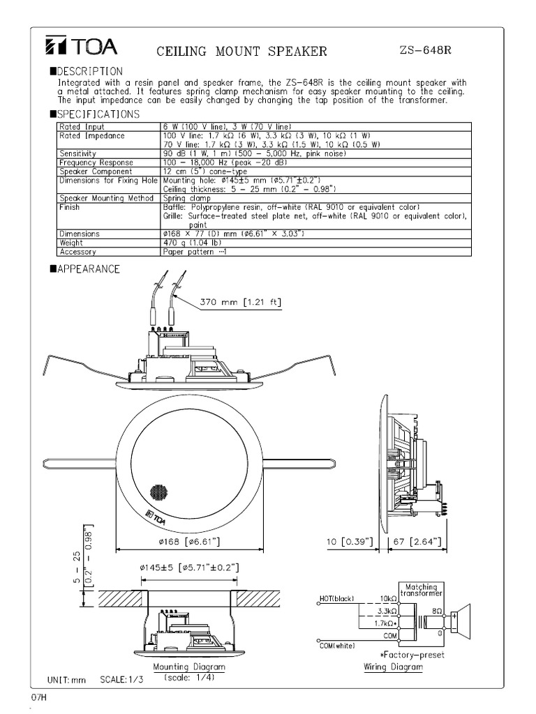 12a. Sound System TOA | PDF