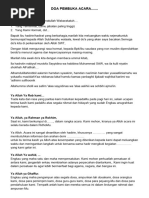 Kumpulan Doa Acara Formal | PDF
